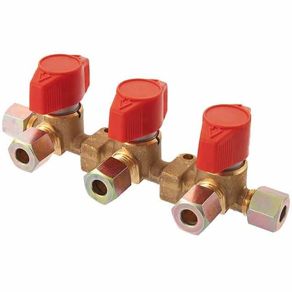 AG 3 Way Isolator Gas Valve – Camping HQ UK