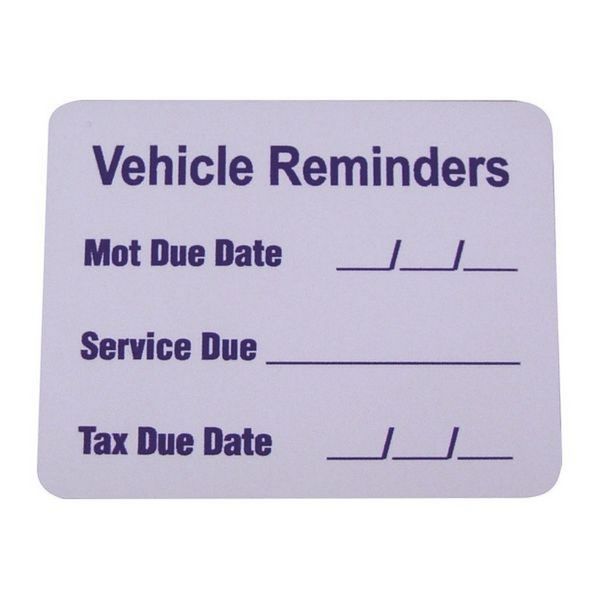 Vehicle Reminder Sticker – Camping HQ UK