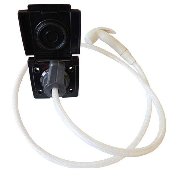Bullfinch External Shower Point Black – Camping HQ UK