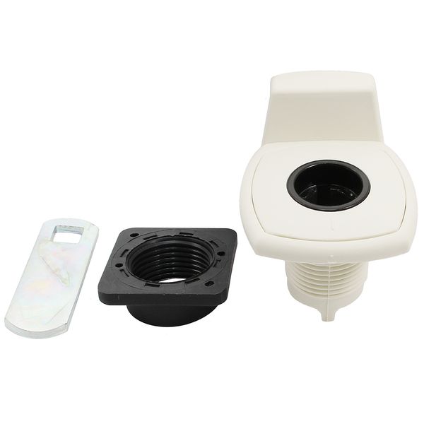 Zadi Push Lock with Lift Handle White – Camping HQ UK