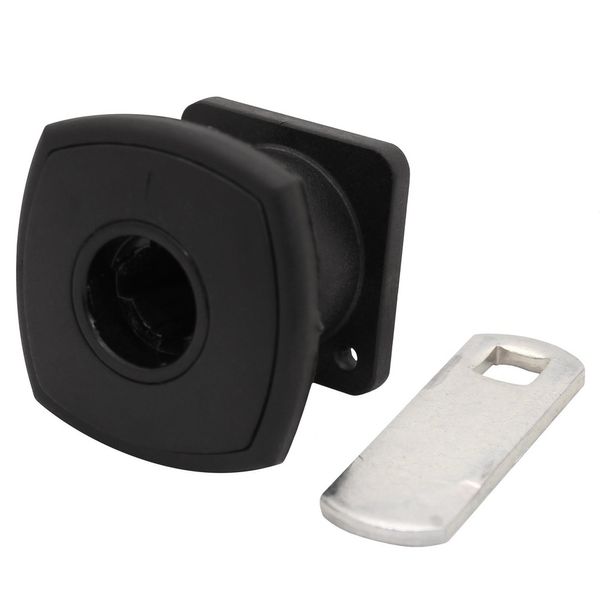 Zadi Square Push Lock Black – Camping HQ UK