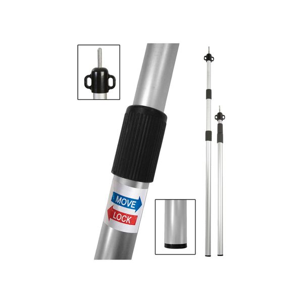 Bo-Camp Tension Pole for Awning 3 Pieces 102-260cm – Camping HQ UK