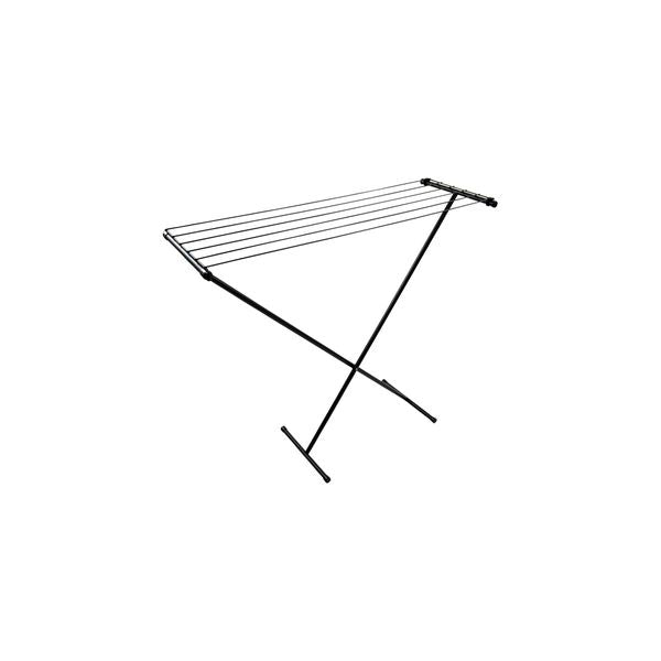 Bo-Camp Drying Rack Compact Steel Scissor Model Black 5.5M – Camping HQ UK