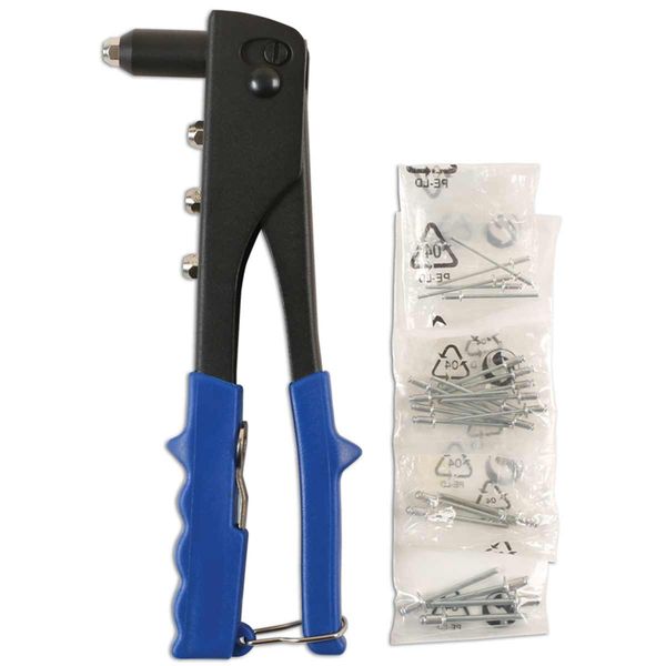 Laser Tools Standard Riveter with 30 Rivets – Camping HQ UK