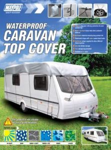 MAYPOLE CARAVAN TOP COVER 5.6-6.2M 19'-21' GREY – Camping HQ UK
