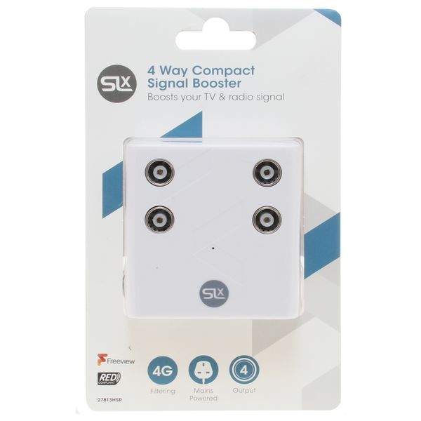 4-Way TV Signal Booster – Camping HQ UK
