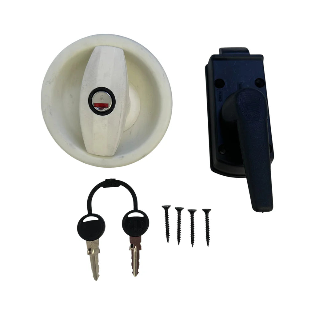 Zadi Door Lock Cream L/H Left hand – Camping HQ UK