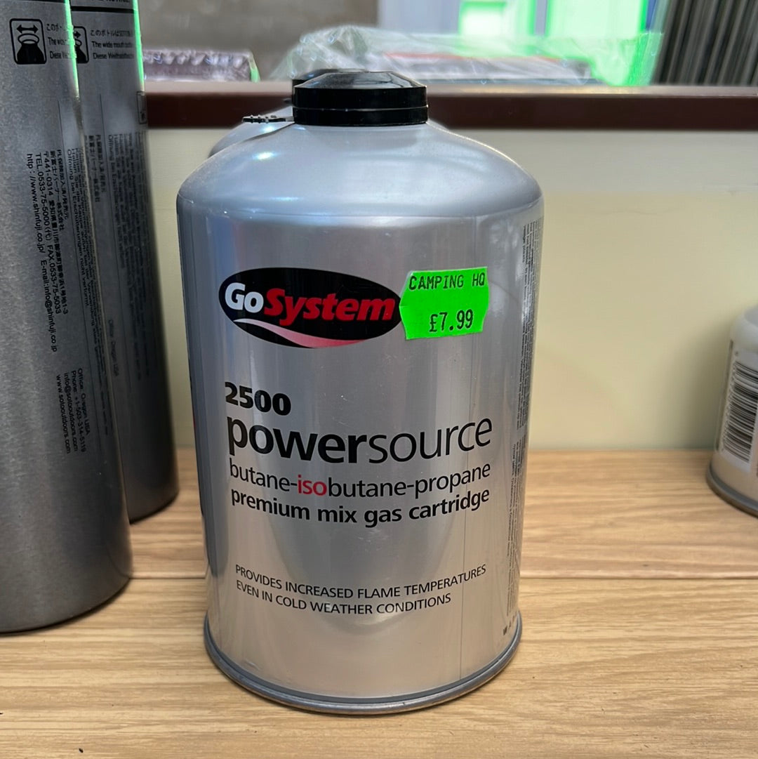 Go System Power Source Gas Cartridge 788Ml – Camping HQ UK