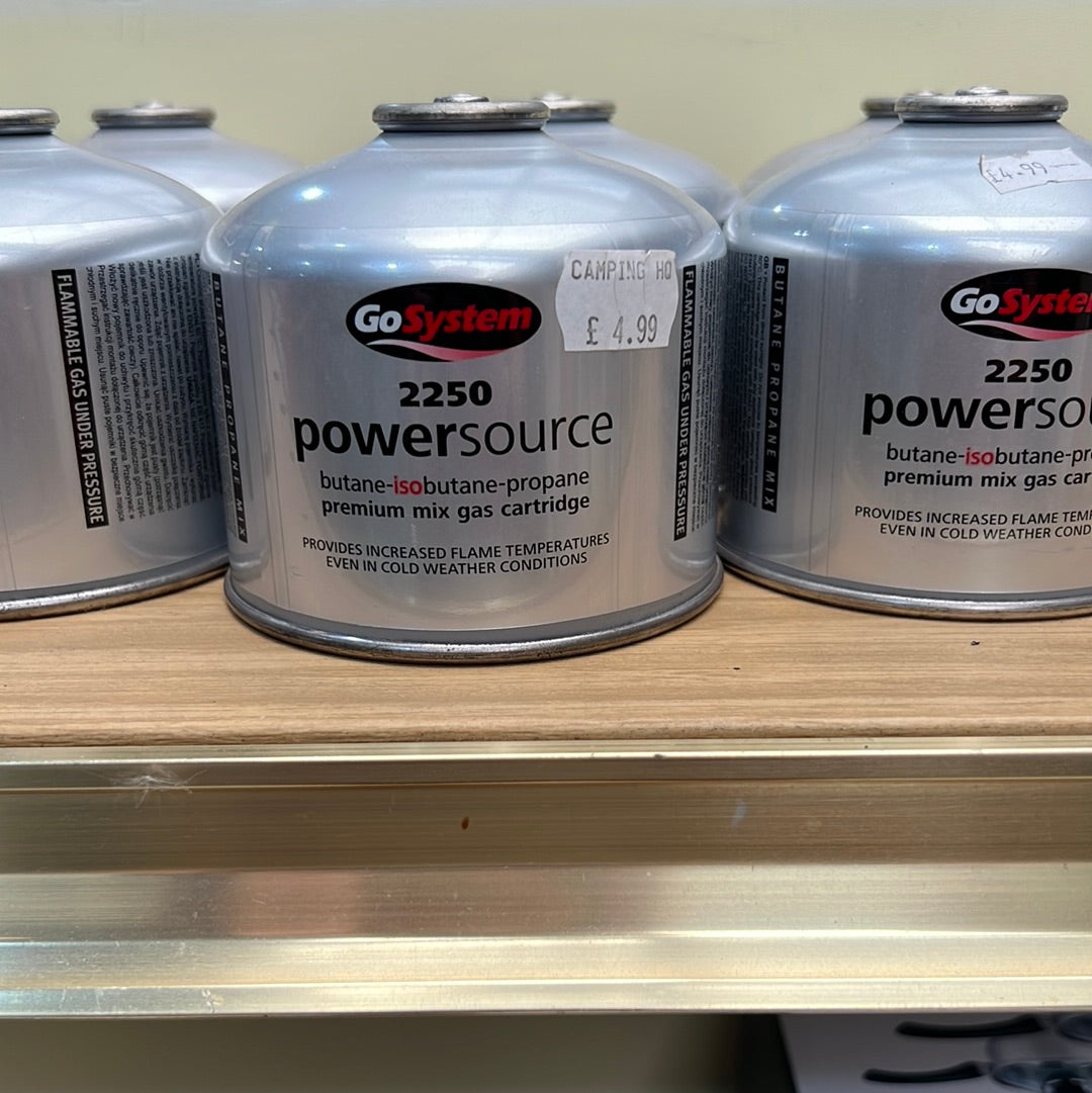 Go System Power Source Gas Cartridge 396Ml – Camping HQ UK