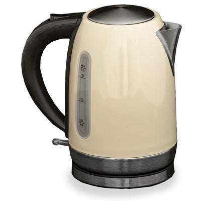 Rocket Low Wattage Cream Stainless Steel Kettle (1.7L) Camping Caravan ...