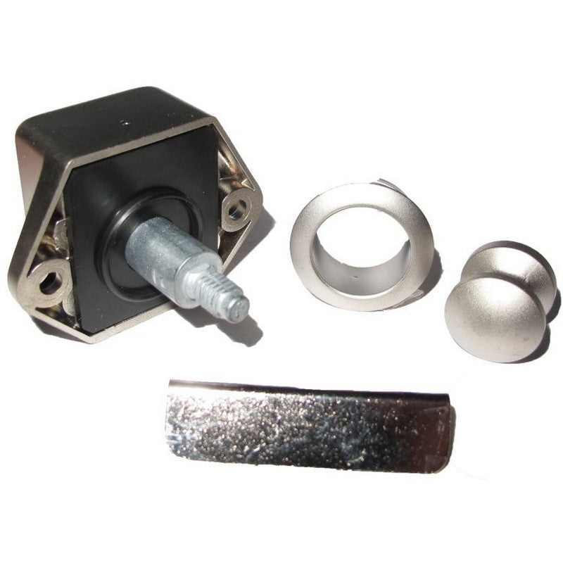 Push Button Lock 15 Mm - Grey Lock – Camping HQ UK