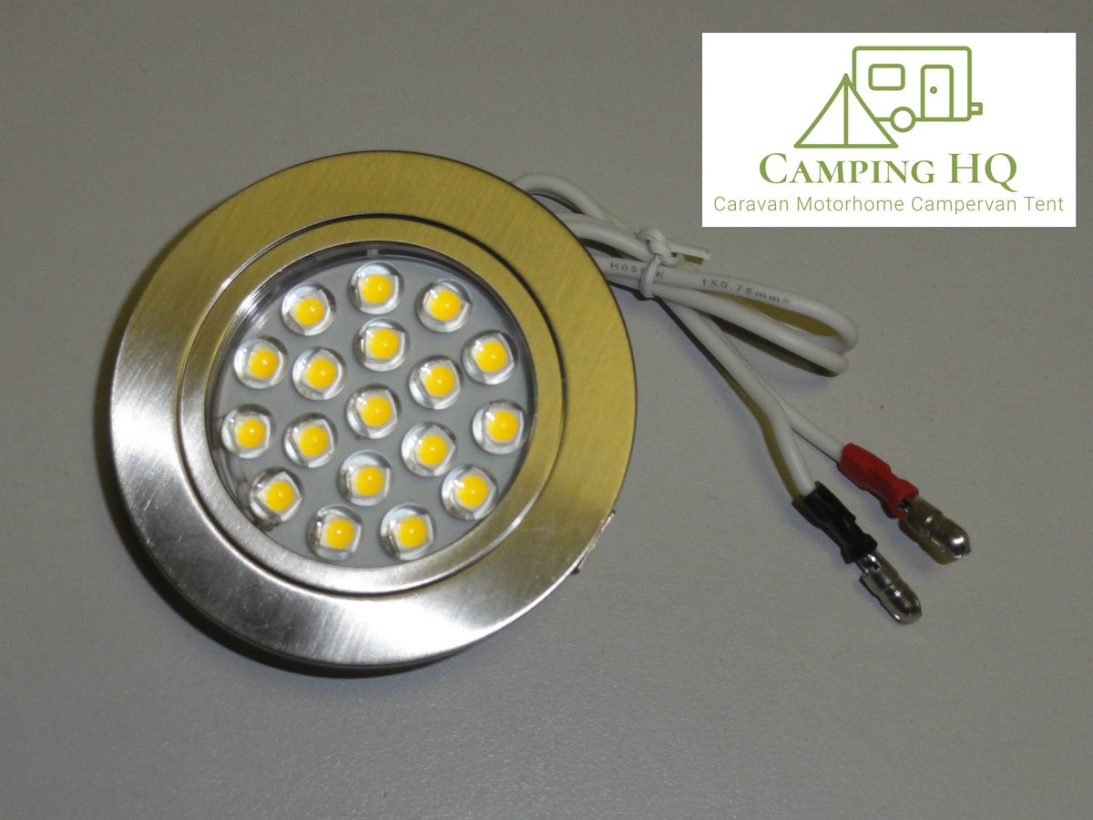 Dimatec Touch Control Led Spotlight (18 Led) – Camping HQ UK